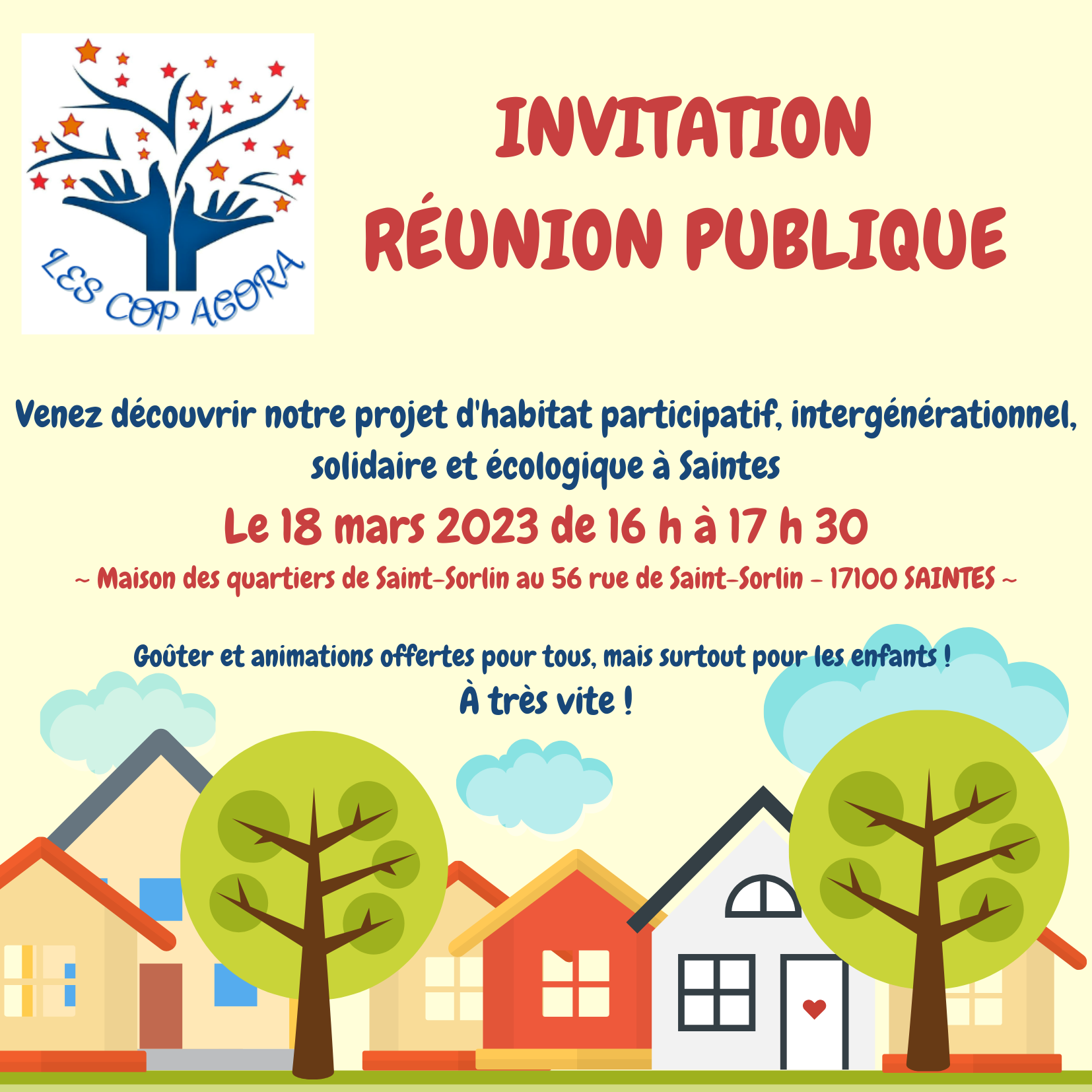 Réunion Publique du 18 mars 2023 – Les Cop Agora